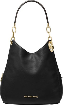 Michael Kors Damen Lillie Large Schultertasche, Black, 31.8 x 12.7 x 34.3 cm