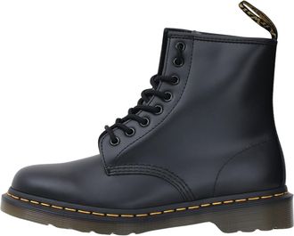 Dr. Martens 1460 Klassische Stiefel & Stiefeletten Unisex, Schwarz/Schwarz/Grau, 42 EU