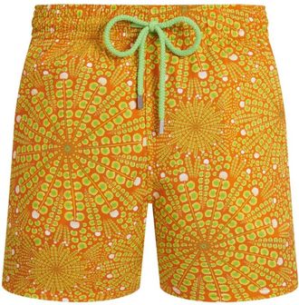 Vilebrequin Homme, Maillots de bain, Jaune, Taille: L Stretch Short Swim Shorts Mosaic Urchin