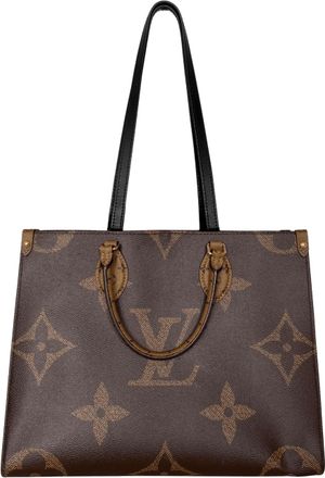 Louis Vuitton Crossbody Bags - Louis Vuitton Onthego MM Monogram Canvas M45321 Br - Gr. unisize - in Braun - für Damen