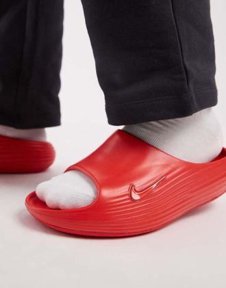 Nike ReactX - Slider in Rot