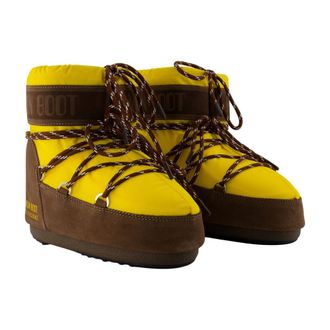 Moon Boot Womens Icon Low Ankle Boot Yellow Synthetic
