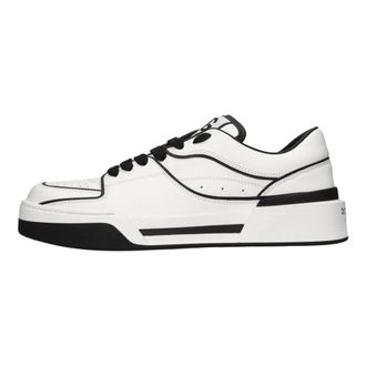Dolce & Gabbana Homme, Chaussures, Blanc, Taille: 41 1/2 EU New Roma Baskets