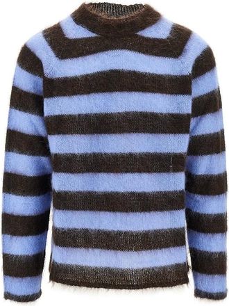 Emporio Armani Pull en maille &agrave; motif ray&eacute; - Femme - Pulls - Multicolore - Taille: 40 FR