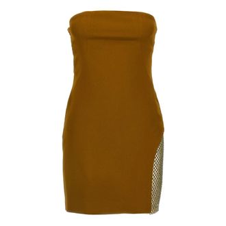 The Attico Sequin Insert Dress - - Dresses - Damen - Gr&uuml;n - M