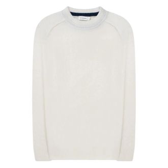 The Goodpeople Off White Kiosk Pullover - - Knitwear - Herren - Wei&szlig; - L