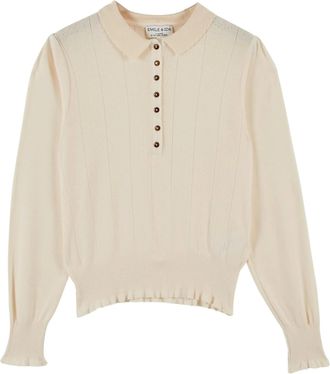 Emile Et Ida T-shirt Polo Annette Pointelle Emile et Ida