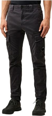 C.P. Company C.p. Company - Lens Cargo Pants - Homme - Pantalons - Gris - Taille: M