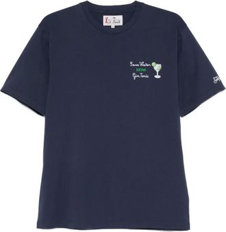 MC2 Saint Barth t-shirt brodé - Bleu