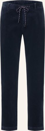 Alberto Cordhose Jump Im Jogging-Stil Slim Fit blau