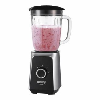 Camry CR 4077 Standmixer mit 1,5l Glasbeh&auml;lter, Smoothie Maker, Hochleistungsmixer, Mahlung, Eis-Zerkleinerung, Pulsfunktion, Edelstahlklingen, 2 Geschwindi