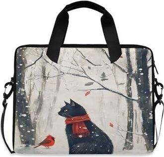 Alaza Sac pour ordinateur portable de 40,6 à 15,6 pouces, sac à bandoulière pour ordinateur portable de 40,6 à 15,6, sac fourre-tout pour homme et femme, ét