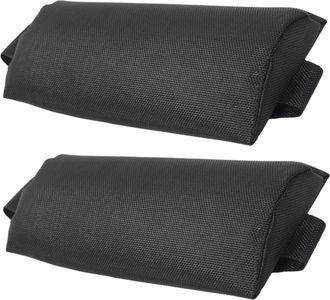 Yardwe 2 Stück Teiliges Kopfstützenkissen für Klappbare Outdoor liegestühle Ergonomisch Geformt Weiche Polsterung Installieren als Freizeitstuhl zubehör für 
