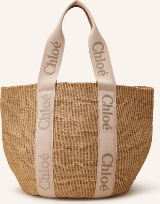 Chloé Shopper Woody beige