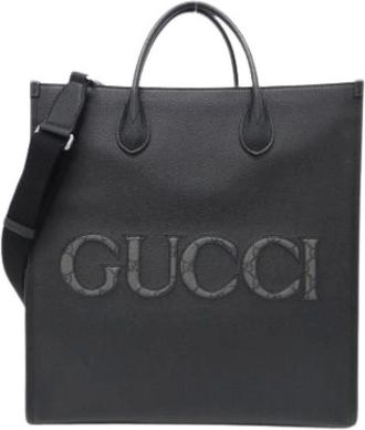 Gucci unisex, Pre-owned, Noir, Taille: ONE Size Sac fourre-tout Pre-owned