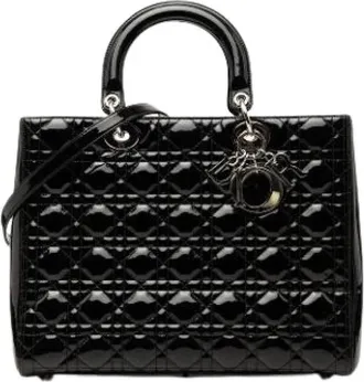 Dior Pre-owned Lady Dior - Femme - Pre-owned - Noir - Taille: ONE Size