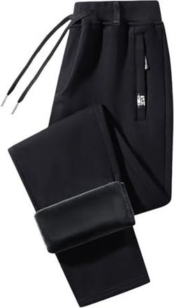 Generic Pantalon de jogging pour homme - Pantalon de surv&ecirc;tement &eacute;pais - Doublure en polaire chaude - Pantalon de loisirs - Pantalon de surv&ecirc;tement en peluche