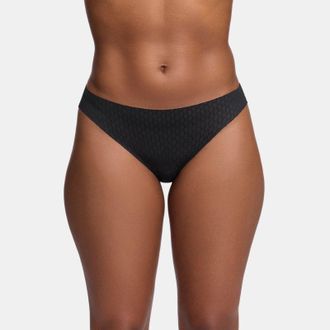 Under Armour Pure Stretch Mesh Tanga f&uuml;r Damen Schwarz / Schwarz / Schwarz XL