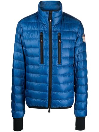 Moncler Gesteppte Day-Namic Kapuzenjacke - Blau