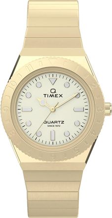 Timex Uhr - Quarz-Analoguhr Q Timex Mini - Gr. unisize - in Gold - f&uuml;r Damen