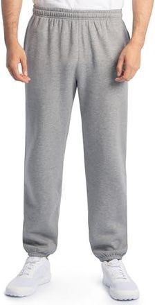 Fruit Of The Loom Eversoft Fleece Elastic Bottom Sweatpants with Pockets, Relaxed Fit, Moisture Wicking, Breathable Pantalon de survêtement, Gris, XXL Homme