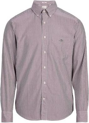 GANT Chemise regular-fit col am&eacute;ricain ray&eacute;e en coton