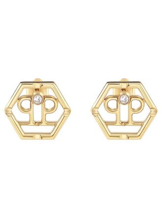 Philipp Plein Ohrringe Hexagon PJ2AA06EU Goldfarben