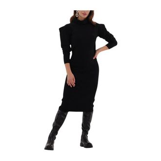 Silvian Heach Heppok Schwarzes Maxikleid - - Dresses - Damen - Schwarzk - XS