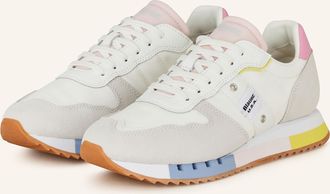 Blauer Sneaker Melrose weiss