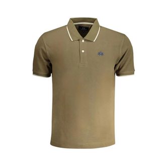 La Martina Cotton Polo Shirt - - Tops - Herren - Gr&uuml;n - 2XL