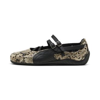 Puma Sneakers Speedcat Ballet Snake Print Femme, Chaussures, Noir, 35.5