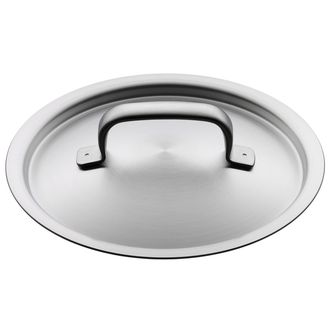WMF Gourmet Plus Topfdeckel 16 cm, Cromargan Edelstahl mattiert, Metalldeckel, spülmaschinengeeignet