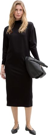 Tom Tailor Damen 1047241 Kleid, 14482 - Deep Black, 40 EU