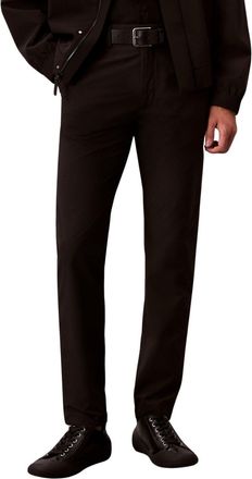 Calvin Klein Herren Slim Tech Stretch Trouser L&auml;ssige Hose, Schwarz (Schwarz), 29 W