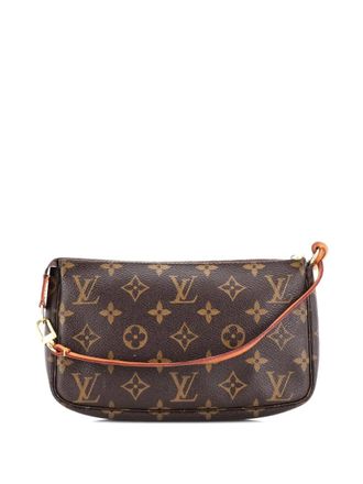 Louis Vuitton Pochette Accessoires Monogram Canvas clutch bag - Braun