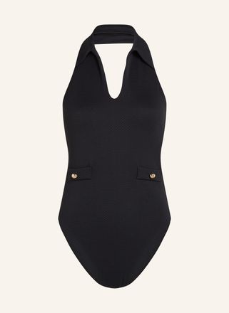 Karl Lagerfeld Badeanzug schwarz