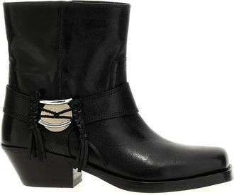 Isabel Marant Isabel Marant Stiefel - Akson Gaucho Ankle Boots - Gr. 36 (EU) - in Schwarz - f&uuml;r Damen