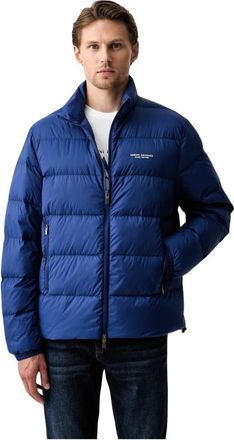 A|X Armani Exchange Doudoune - Homme - Vestes - Bleu - Taille: L