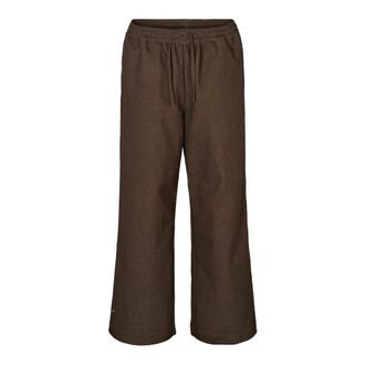 Julie Fagerholt - Heartmade Pantalon large - Femme - Pantalons - Brun - Taille: 38 FR