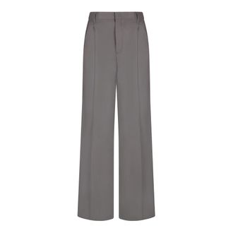 Tagliatore Pebony Wide Hosen - - Trousers - Damen - Grau - M