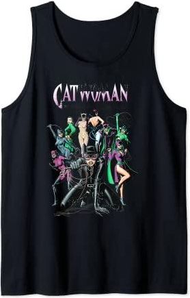 DC Comics Reprise de Nine Lives de DC Catwoman Débardeur