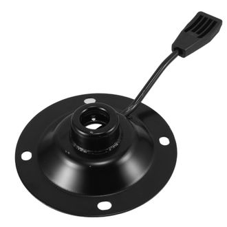 Cabilock Ersatzteil Bürostuhl Basis mit Hebel Höhenverstellbarer Schwenk Neigungsmechanismus für Friseurstühle und Barhocker Langlebige Austauschkomponente für