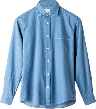 Hartford Homme, Chemises, Bleu, Taille: M Paul Denim Shirt