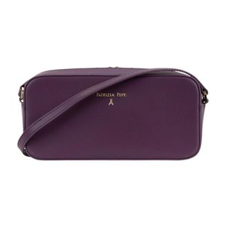 Patrizia Pepe Damen Schultertasche mit Rei&szlig;verschluss - - Bags - Damen - Lila - ONE SIZE