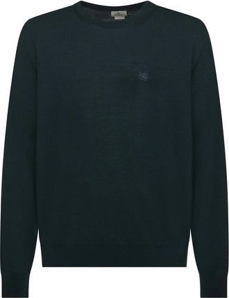 Etro Pull Col Rond - Vert
