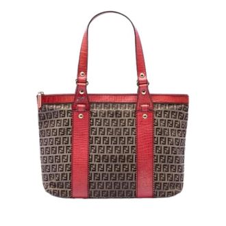 Fendi Pre-owned Canvas Tote Bag - - Pre-owned - Damen - Mehrfarbig - ONE SIZE