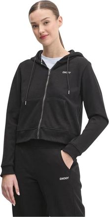 DKNY Dkny, Damen, Sweatshirts & Hoodies, Schwarzk, MGr&ouml;&szlig;e