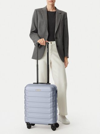 Gino Rossi Kabinenkoffer GINO ROSSI CEO-GIN-S-003-05-SILVER3 Silberfarben