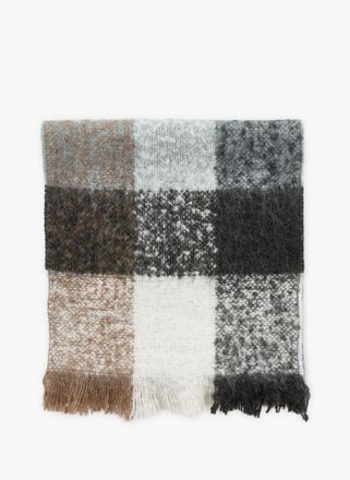 Saison 1865 Echarpe &agrave; carreaux