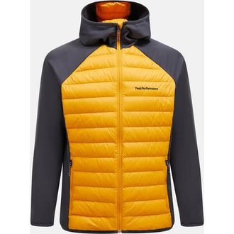 Peak Performance Herren Unterjacke M Down Hybrid Hood Jacket-BLAZE TUNDRA-M